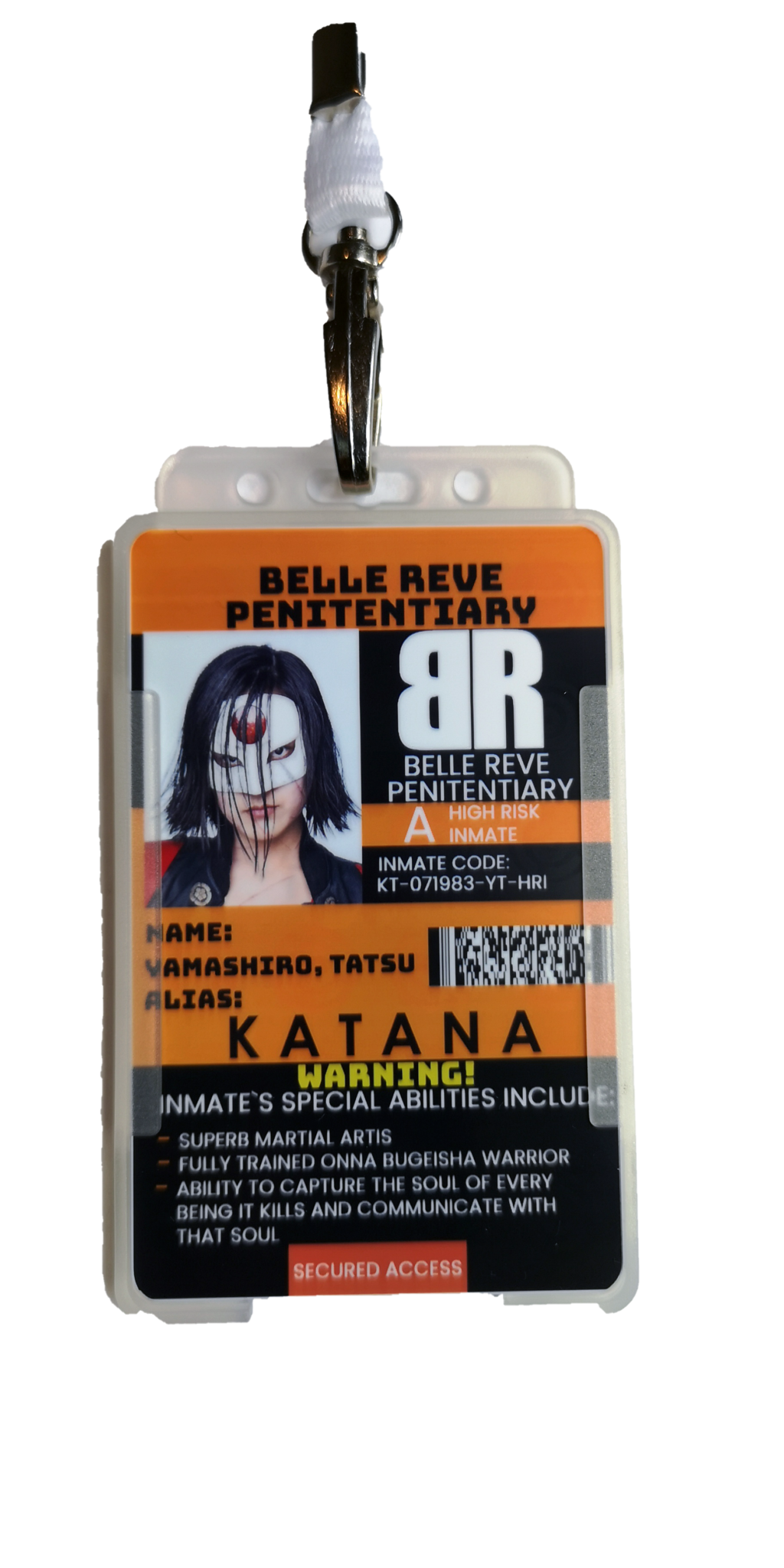 Belle Reve penitentiary 'suicide squad' inmate ID cards - NS DESIGN
