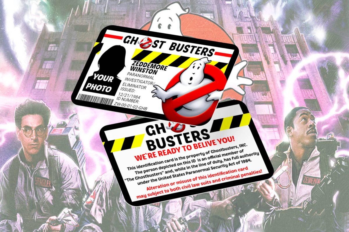 Ghostbusters Inspired Cosplay ID - NS DESIGN