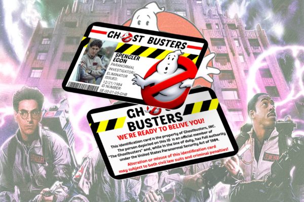 Ghostbusters Inspired Cosplay ID - NS DESIGN