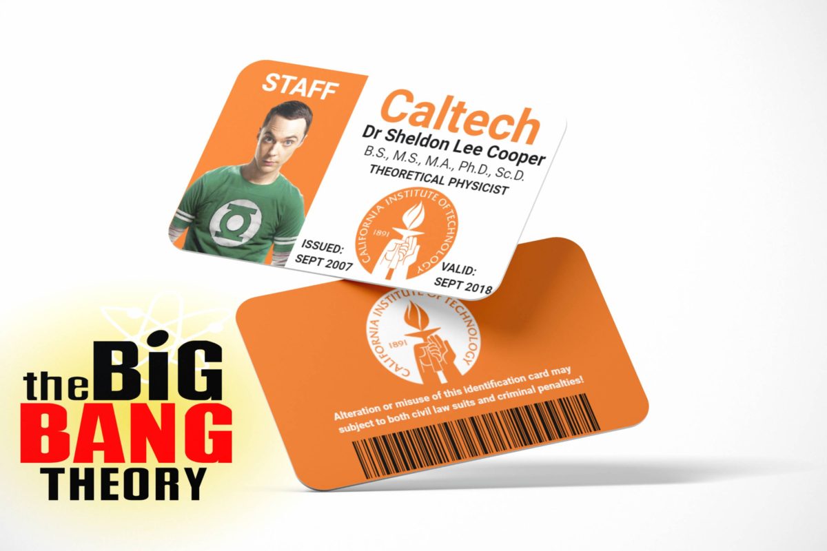 The Big Bang Theory Inspired Cosplay ID,Sheldon Cooper, Rajesh ...
