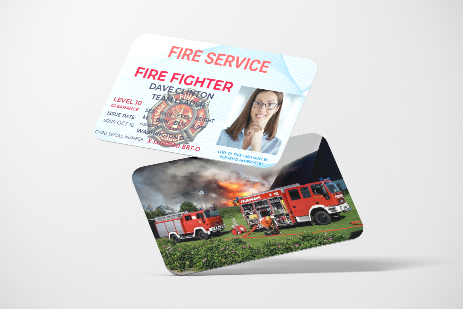 Personalized ID Cards - NS DESIGN