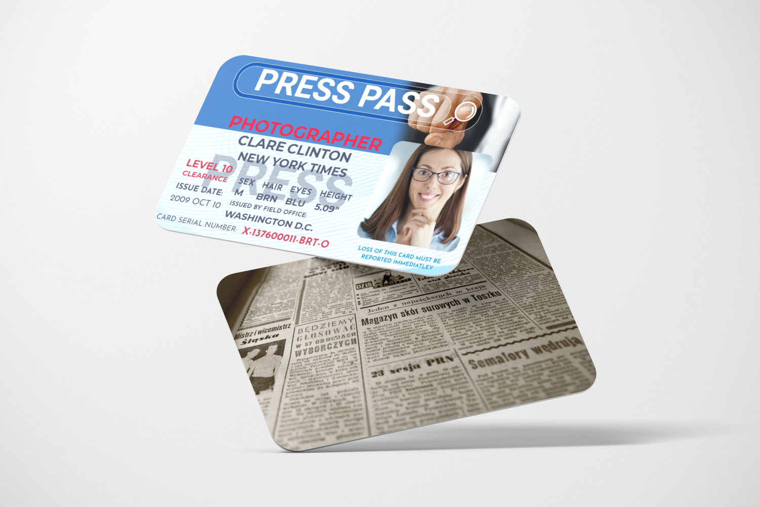 Personalized ID Cards – NS DESIGN