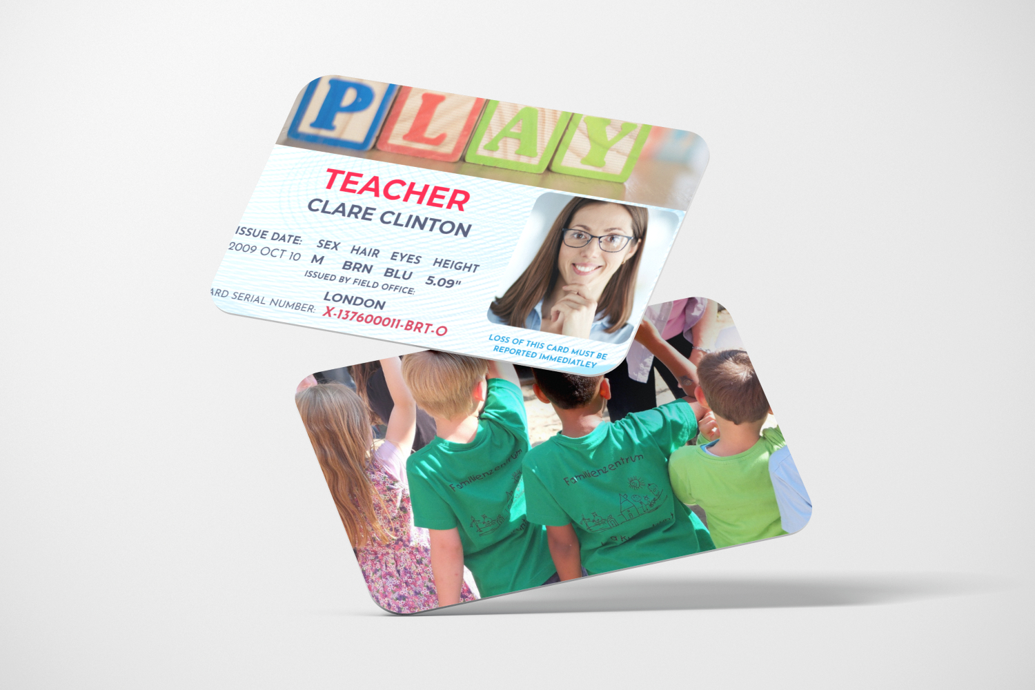 Personalized ID Cards - NS DESIGN