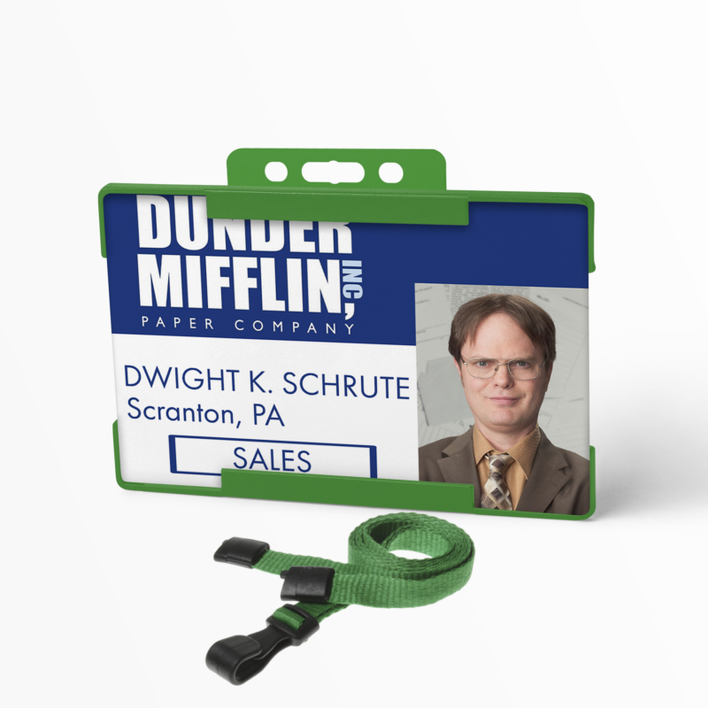 Staff ID Card -The Office Theme - NS DESIGN