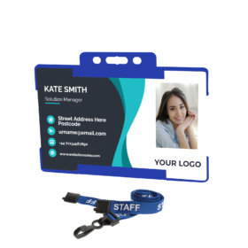 Football Player ID Card and Lanyard for Children - NS DESIGN