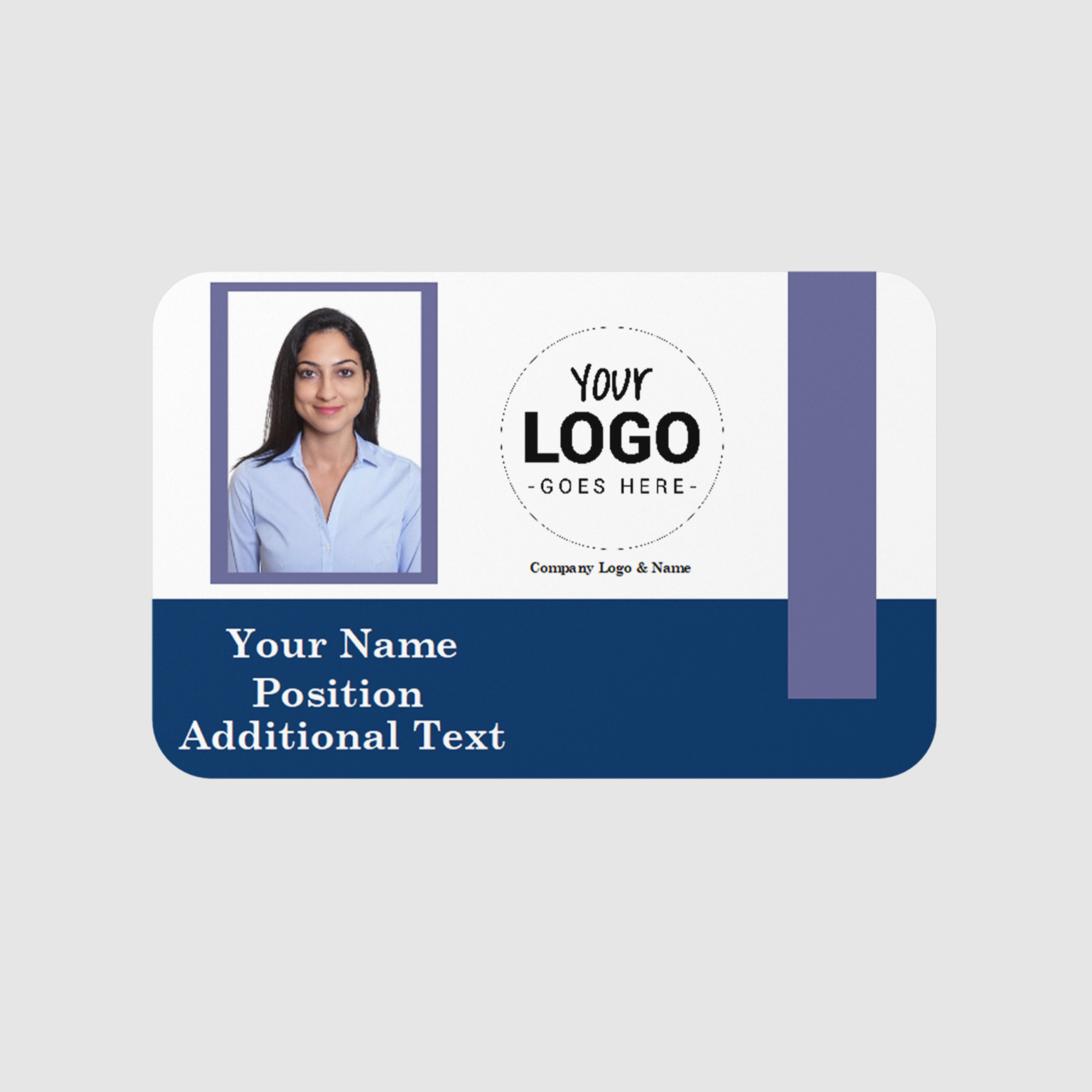 Staff ID Card -Business Card IC1 - NS DESIGN