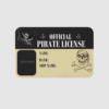 Personalized Pirate ID Card and Lanyard - NS DESIGN
