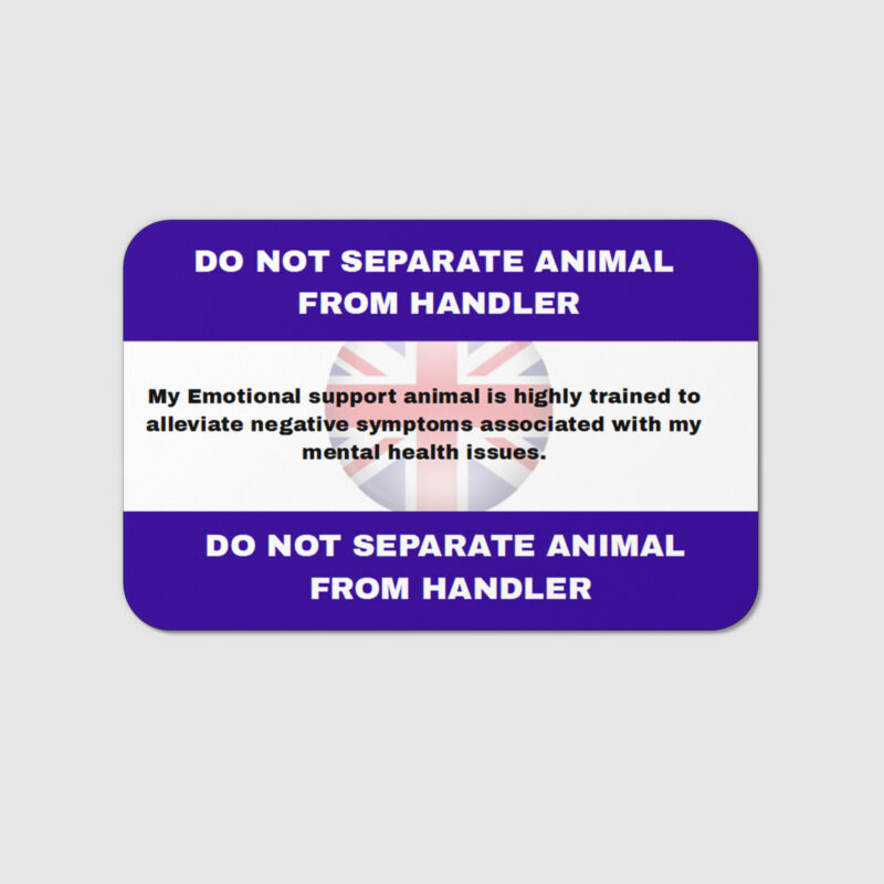 Emotional Support Pet ID Card AC3 - NS DESIGN