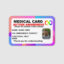 Autism ID Card - Personalized Autism Awareness Medical ID AS1 - NS DESIGN