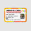 Autism ID Card - Personalized Autism Awareness Medical ID AS1 - NS DESIGN